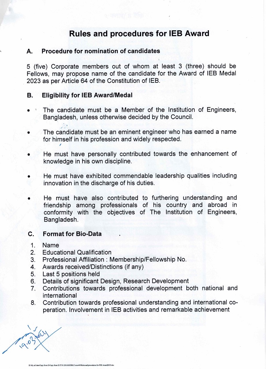 IEB :: The Institution of Engineers, Bangladesh